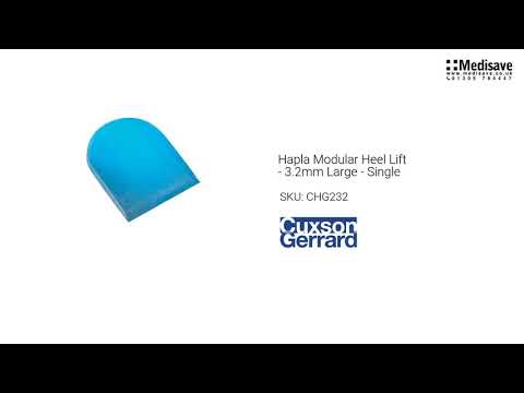 Hapla Modular Heel Lift 3 2mm Large Single CHG232