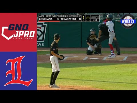 Louisiana vs Texas West (Winner To Williamsport) | Southwest Region Championship | 2024 LLWS