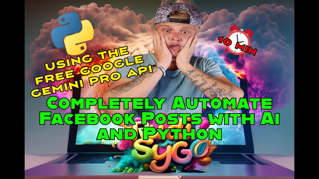 Learning Ai and Python with Completely Automating your Facebook Posts with Ai and Python