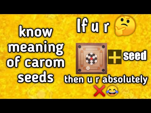 Carom seeds meaning in hindi and English.