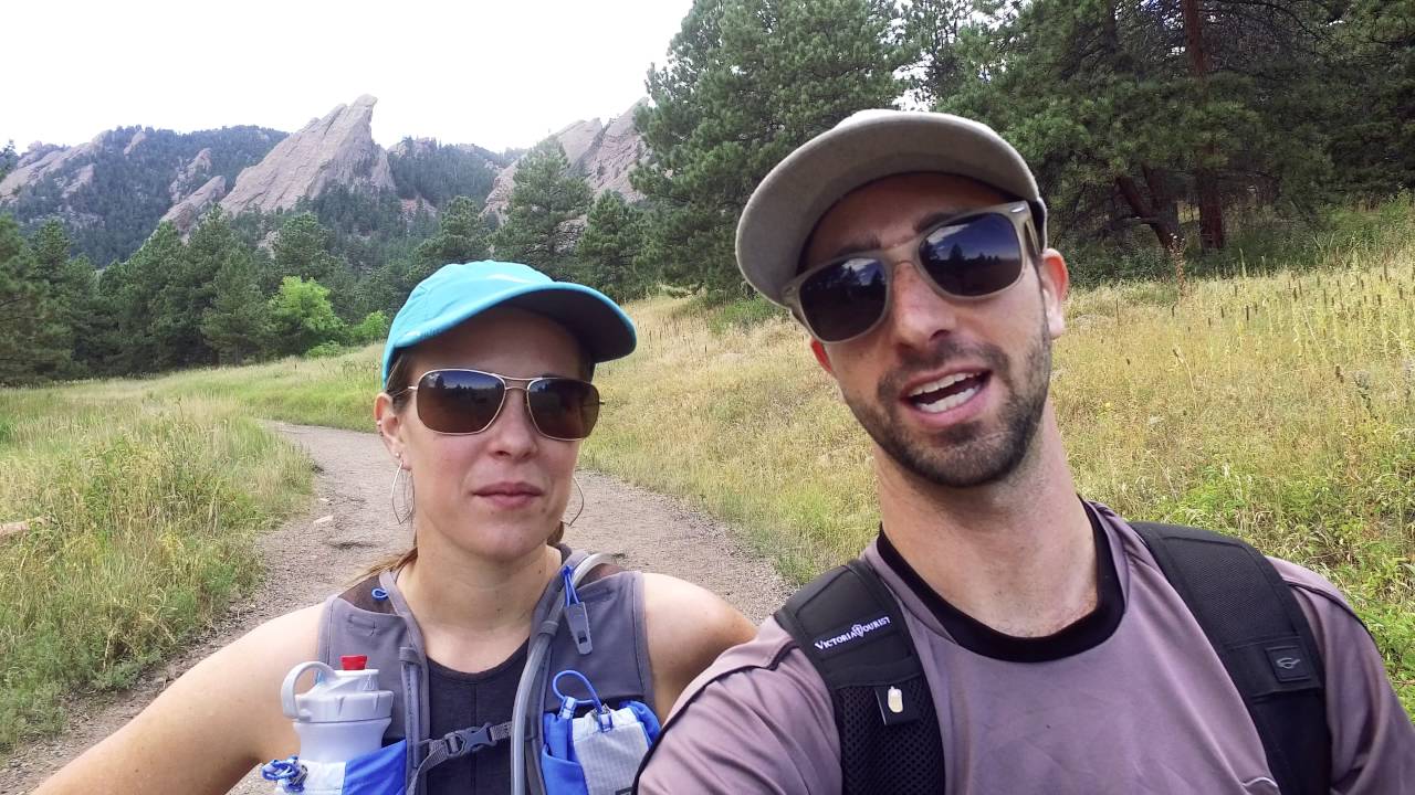 Hiking Royal Arch Trail Boulder