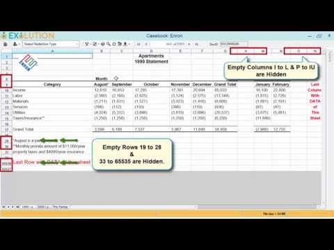 Exolution - Auto Hide Empty Rows & Columns