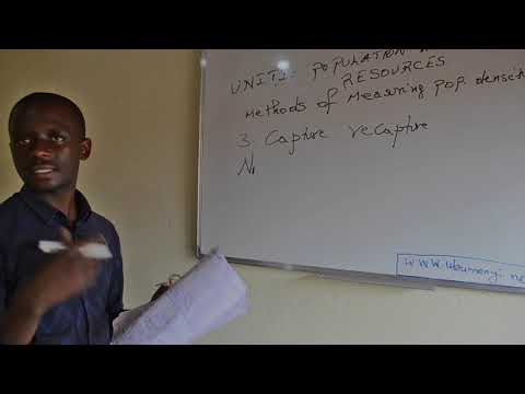 methods of measuring population density