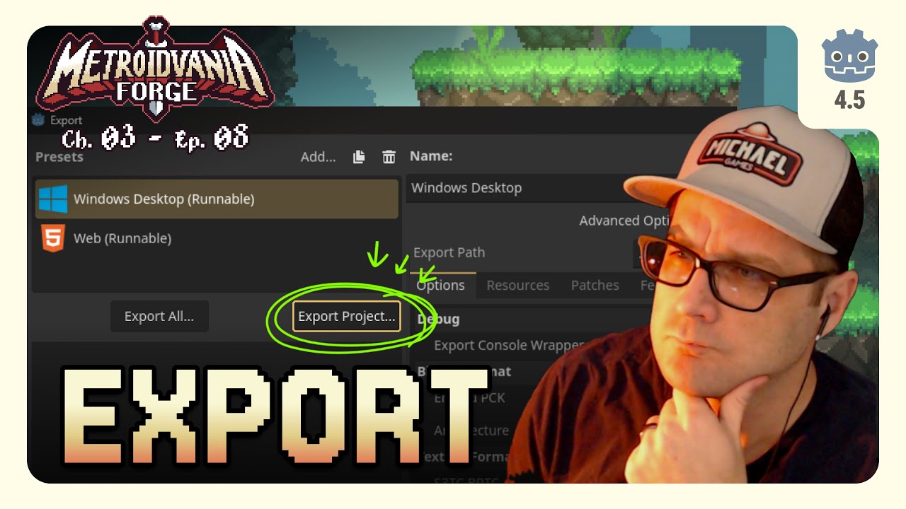 Export Your Godot 4 Game (Windows + Web)