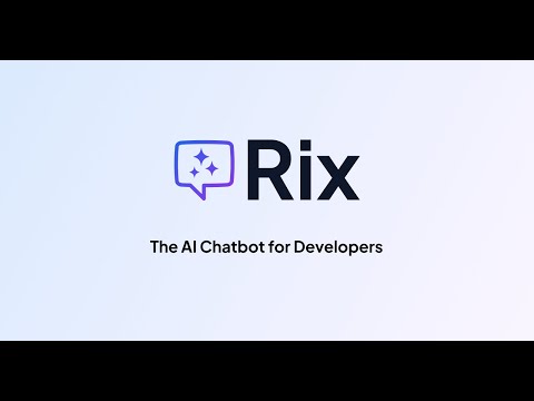 Introducing Rix, An AI Chatbot for developers!