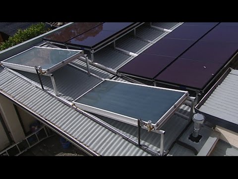 Solar Hot Water Heater System