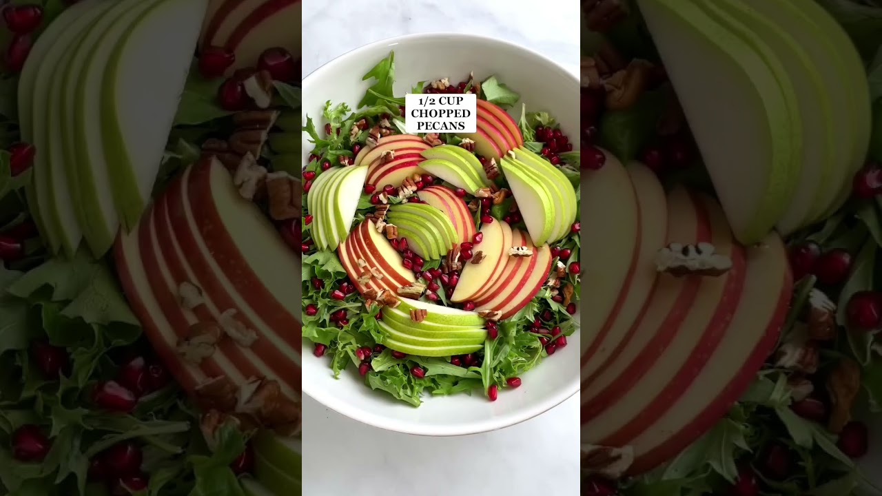 Thanksgiving Salad — Easy Recipe with Apples & Pears 🍎