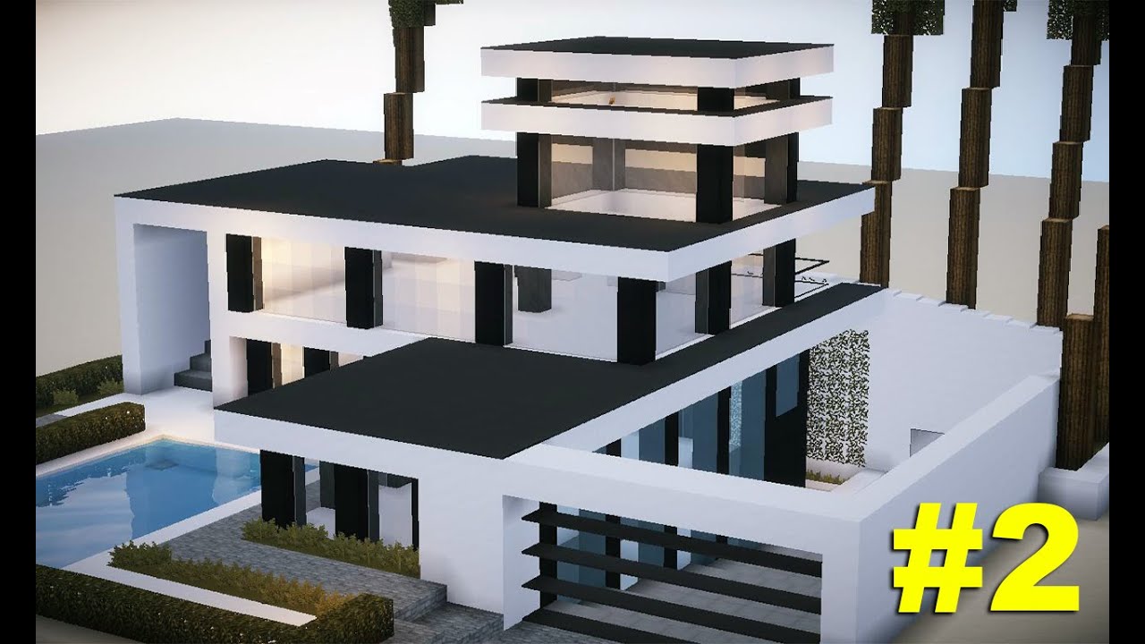 Minecraft: Tutorial MEGA casa moderna - parte 2