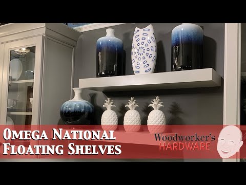 Floating Shelf from Woodworker’s Hardware
