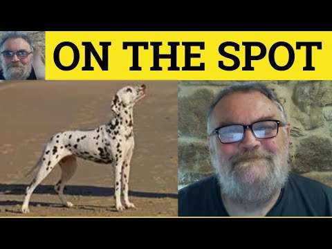 🔵 On the Spot Meaning - Be on the Spot Definition - Idioms - On the Spot - British Pronunciation