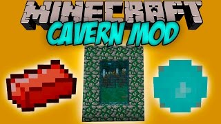 Cavern Mod Para Minecraft 1.12.2/1.11.2/1.10.2/1.9.4 | ZonaCraft