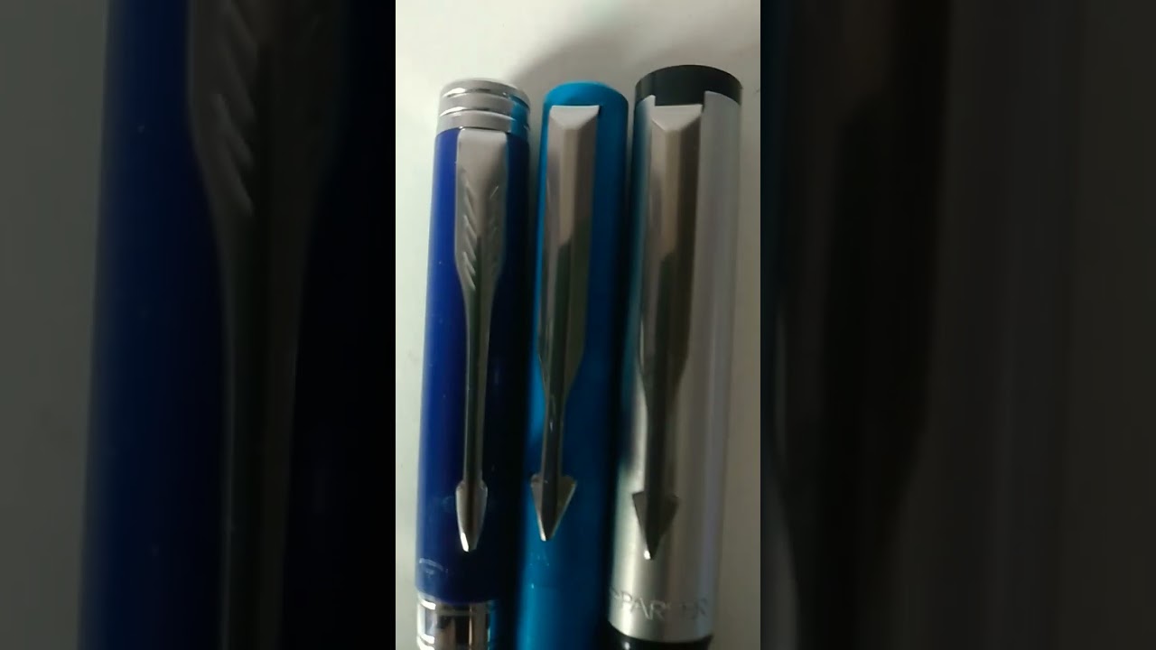 My parker pen collection 😍 💙