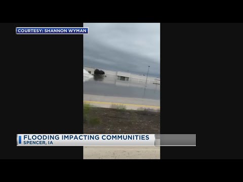 Flooding In Spencer, IA