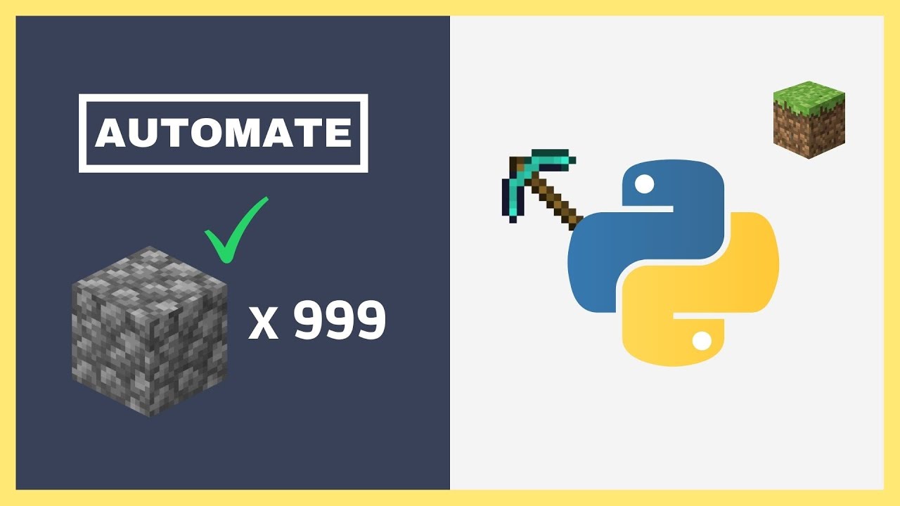 Creating a Minecraft Auto Miner in Python 3.9 Tutorial (Fast & Easy)