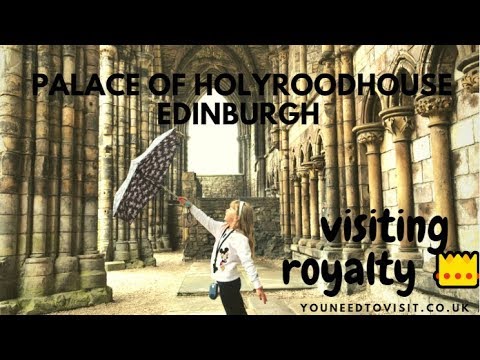 Visiting Royalty at the Palace of Holyroodhouse Edinburgh