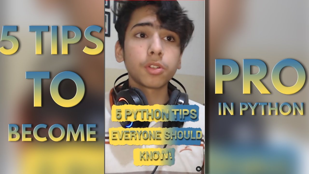 5 Python Tips That Every Programmer SHOULD KNOW!!