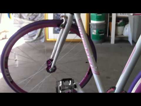 WHITE FIXIE BIKE FOR SALE!