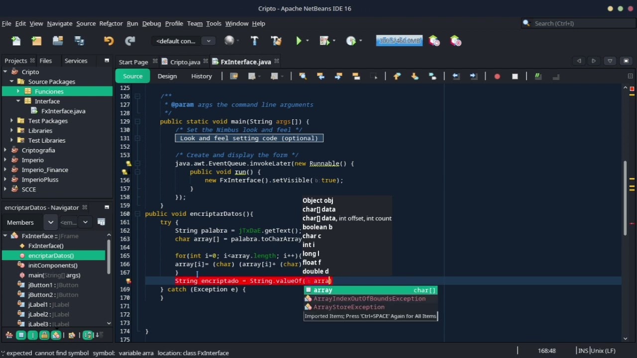 Como en encriptar y desencriptar datos con Java. ( Aprende Criptografía para principiante)