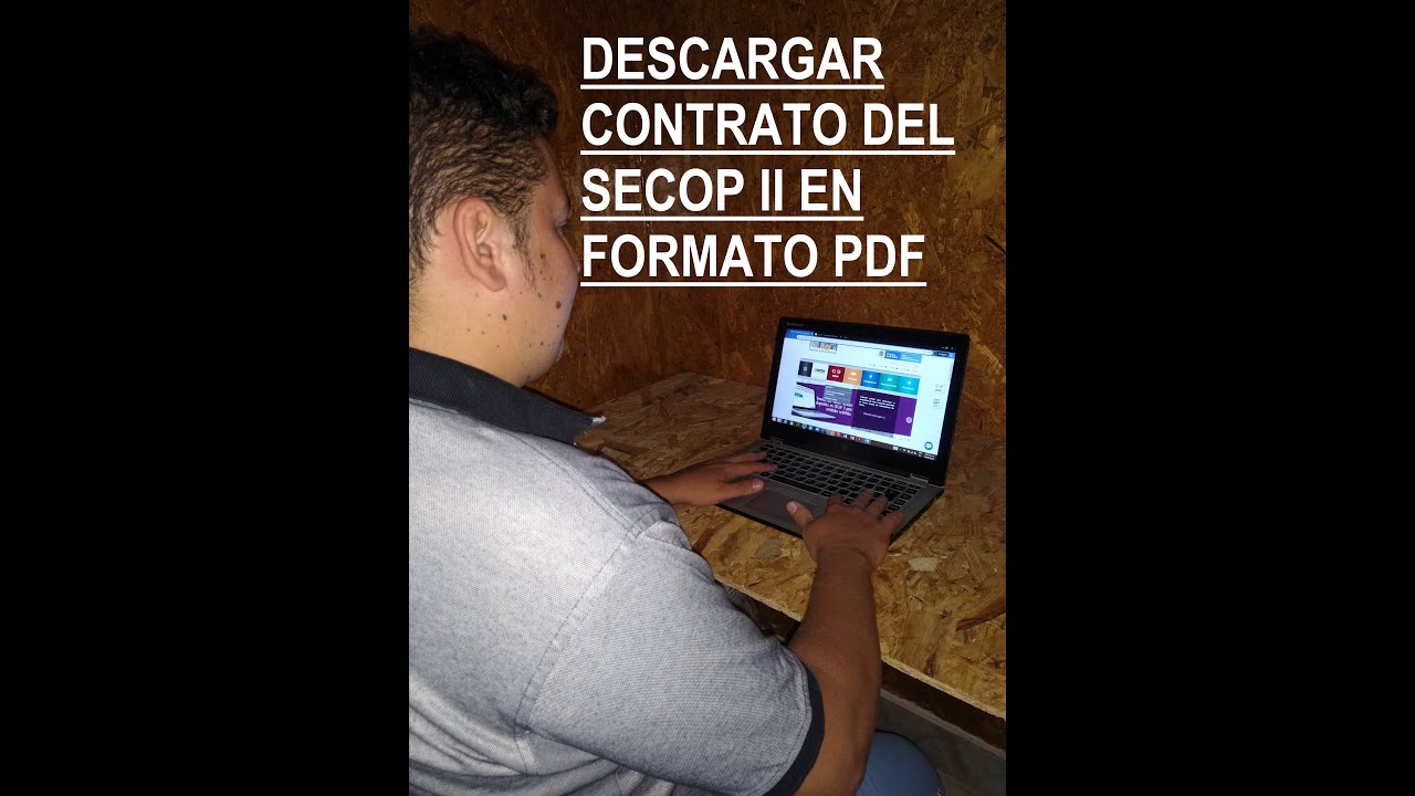 Download the SECOP II Contract in PDF format
