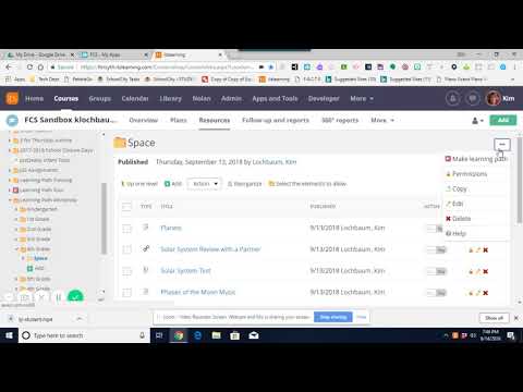 FCS itslearning Learning Paths