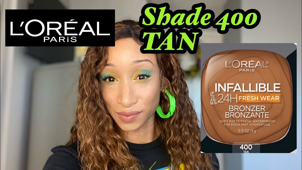 L’Oréal Infallible 24H Fresh Wear Bronzer Shade 400 Tan