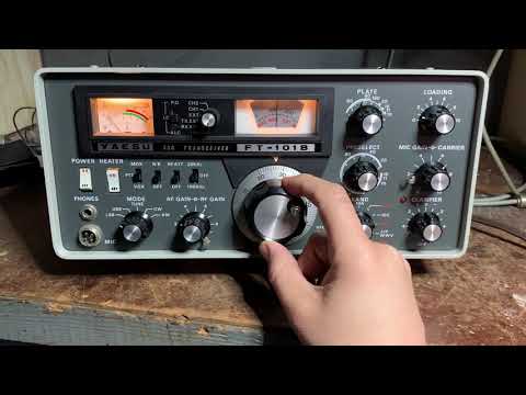 Yaesu FT-101B RX test