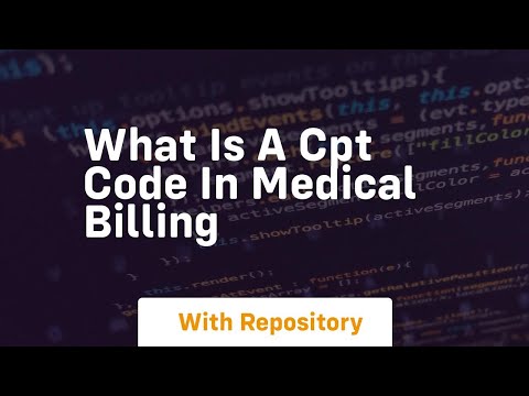 what is a cpt code in medical billing
