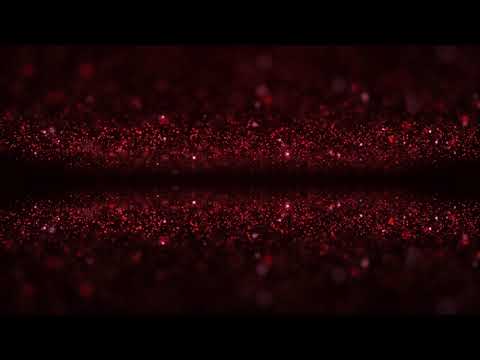 4K Red Glitter Particles Looped Background [Royalty-Free / No copyright / Stock Video]