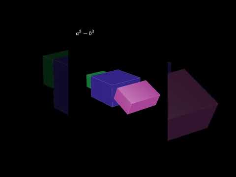 Factoring a difference of cubes