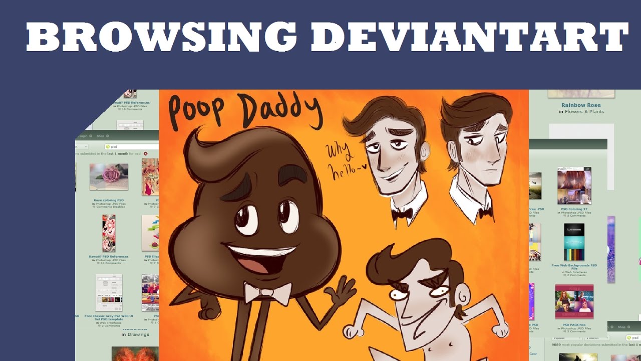 Browsing Deviantart: Emoji Movie Art Part 1?