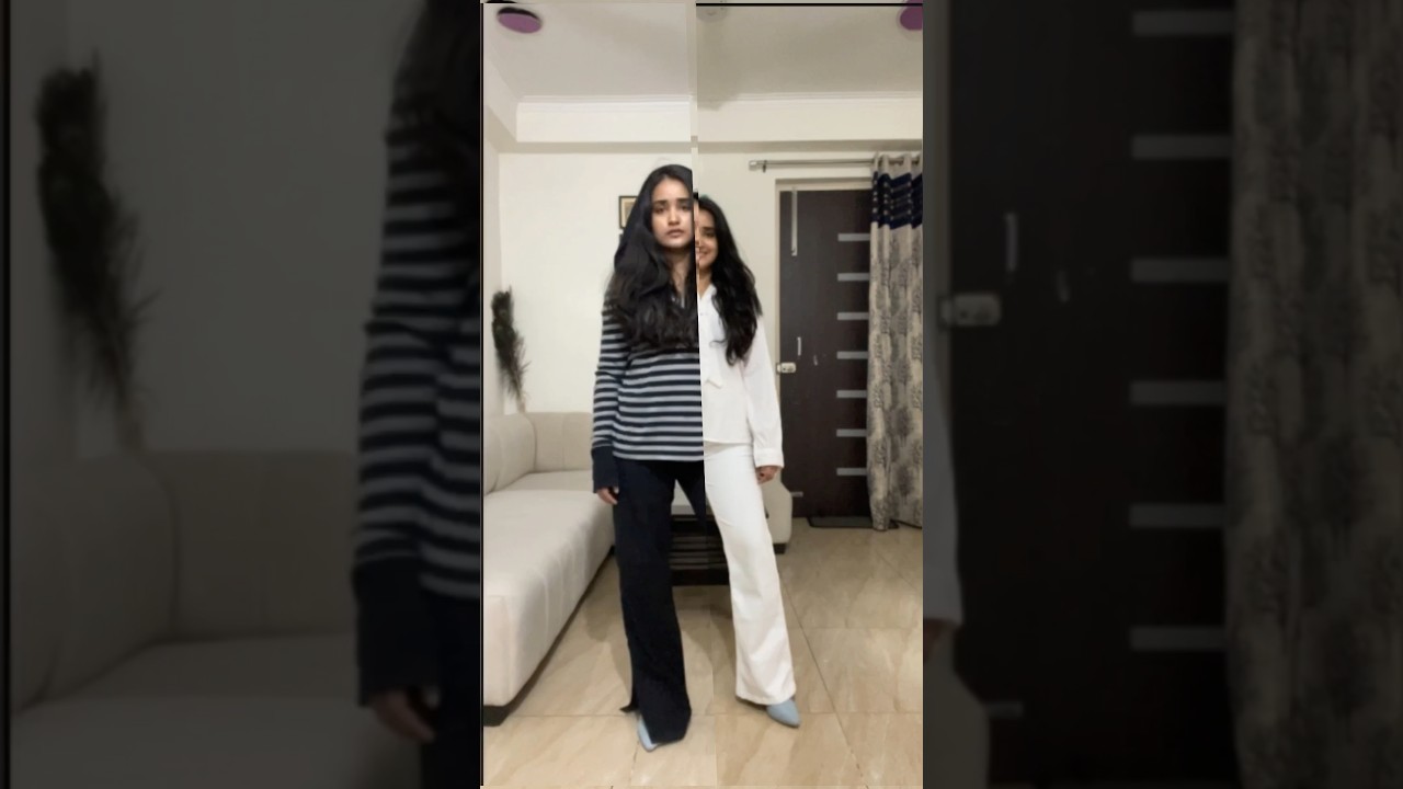 The art of split screen#winterfashionidea #outfitidea #capsulewardrobe #winterspecial #fashionstyle