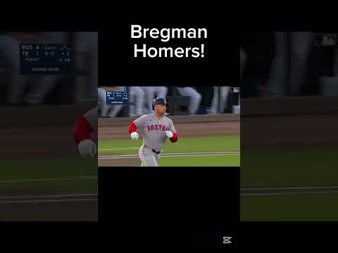 Alex Bregman’s third home run of 2025. #mlb #baseball #redsox #sports #shorts
