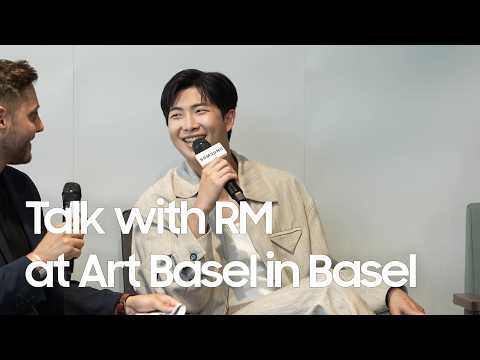 Talk with RM about Samsung Art Store, Art TV