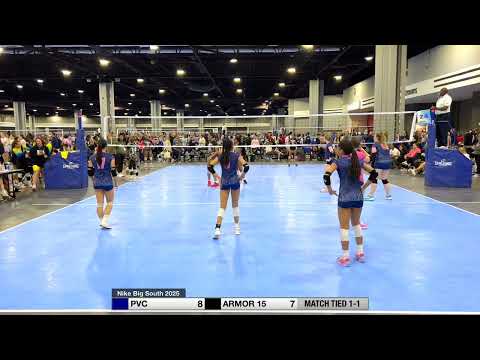 Nike Big South 2025- PVC vs ARMOR 15- Set 3