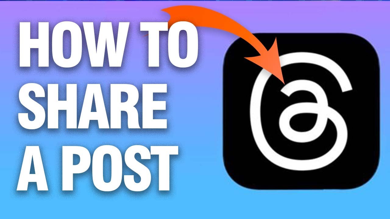 How To Share Thread Post On Threads App