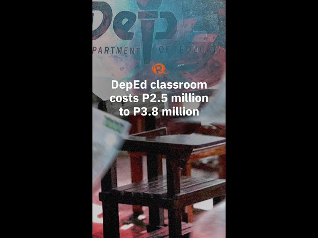 Why it's the DPWH, not the DepEd, building classrooms