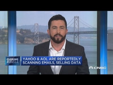 Yahoo and AOL are reportedly scanning emails to sell data