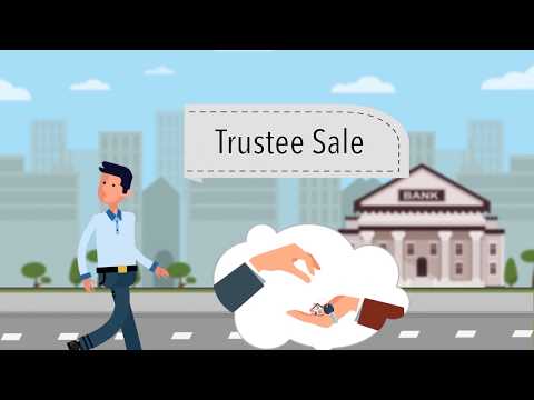 What is a notice of trustee sale?