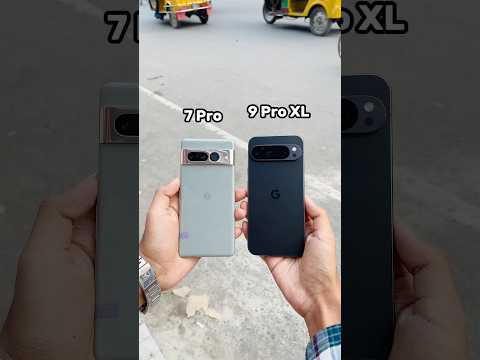 Pixel 7 Pro Vs Pixel 9 Pro XL || Camera Zoom Test! #shorts