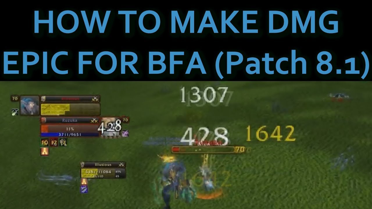 Old style damage numbers - General Discussion - World of Warcraft Forums