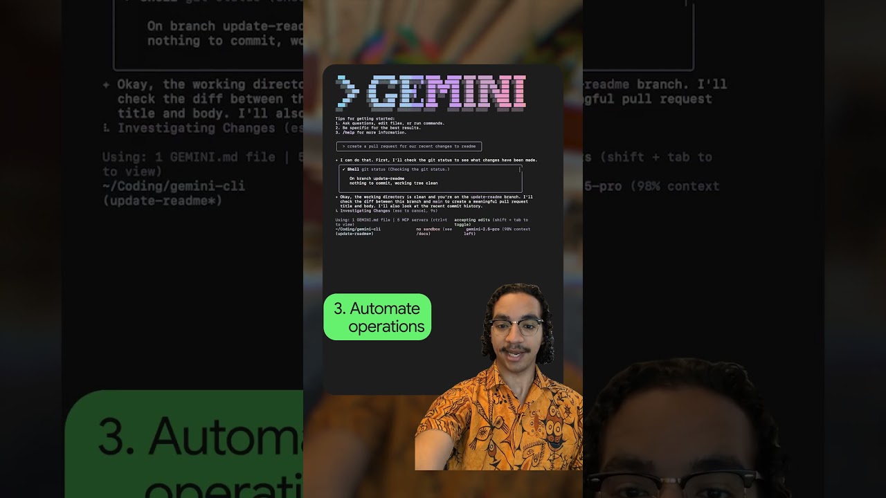 5 things you can do with Gemini CLI!