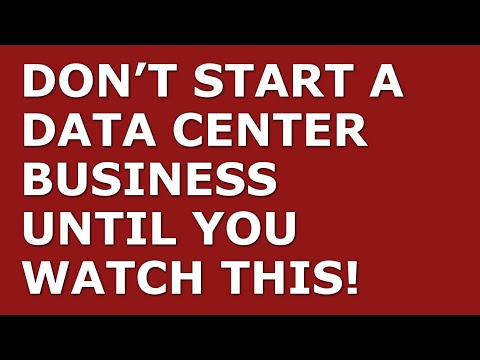 How to Start a Data Center Business | Free Data Center Business Plan Template Included