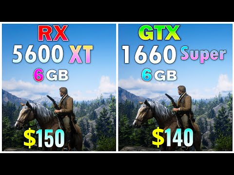 RX 5600 XT vs GTX 1660 super - Test in 10 games
