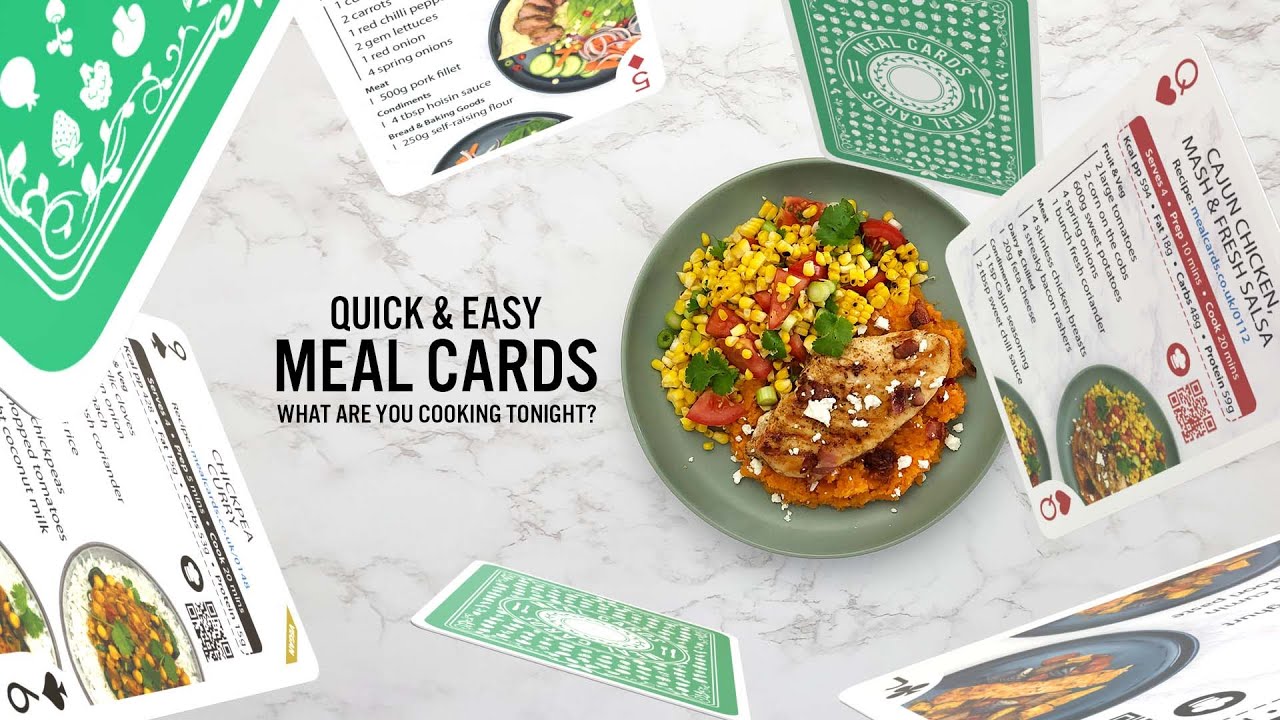 Quick and Easy Meal Cards