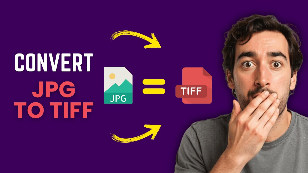 How to Convert JPG to TIFF (FAST Method)