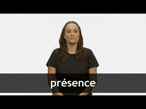 English Translation of “PRÉSENCE” | Collins French-English Dictionary