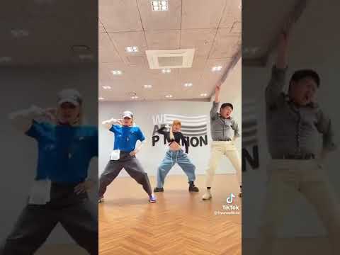 Hyuna x Dawn x PSY dancing to That That #hyuna #dawn #psy #thatthat #kpop