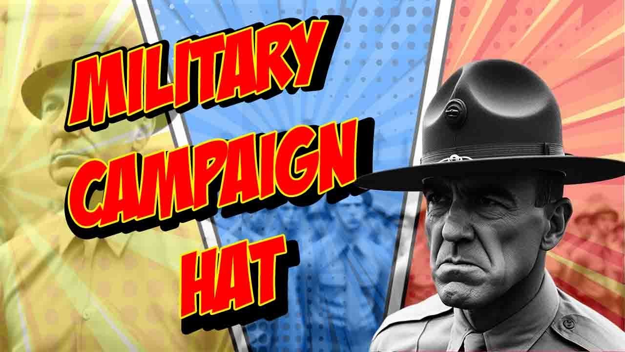 Gear Up with the Drill Sergeant: Rothco's Campaign Hat Unveiled