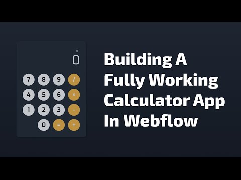Create a Calculator App with Webflow — FlowScript.dev