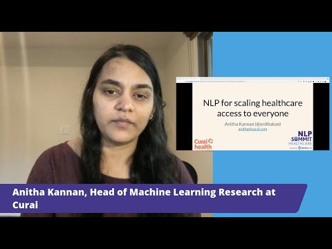 NLP for scaling healthcare access to everyone I Healthcare NLP Summit 2021
